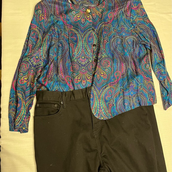 Skirts | Plus Size Vintage 2 Piece Sets Maggie Mcnaughton 2w 22 Skirt ...